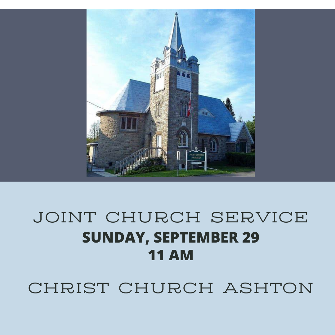 Joint Church Service - St. James Anglican Church