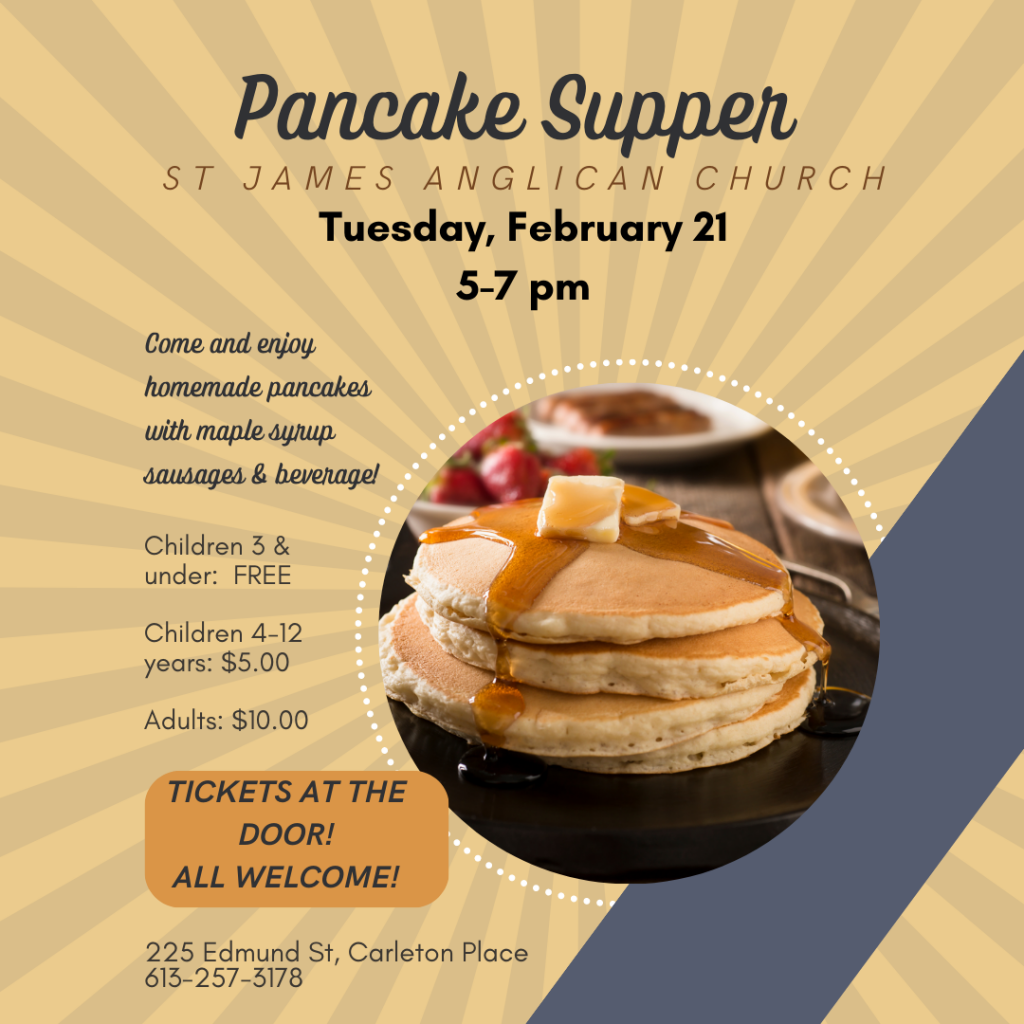 Pancake Supper Church at Jenny Collier blog